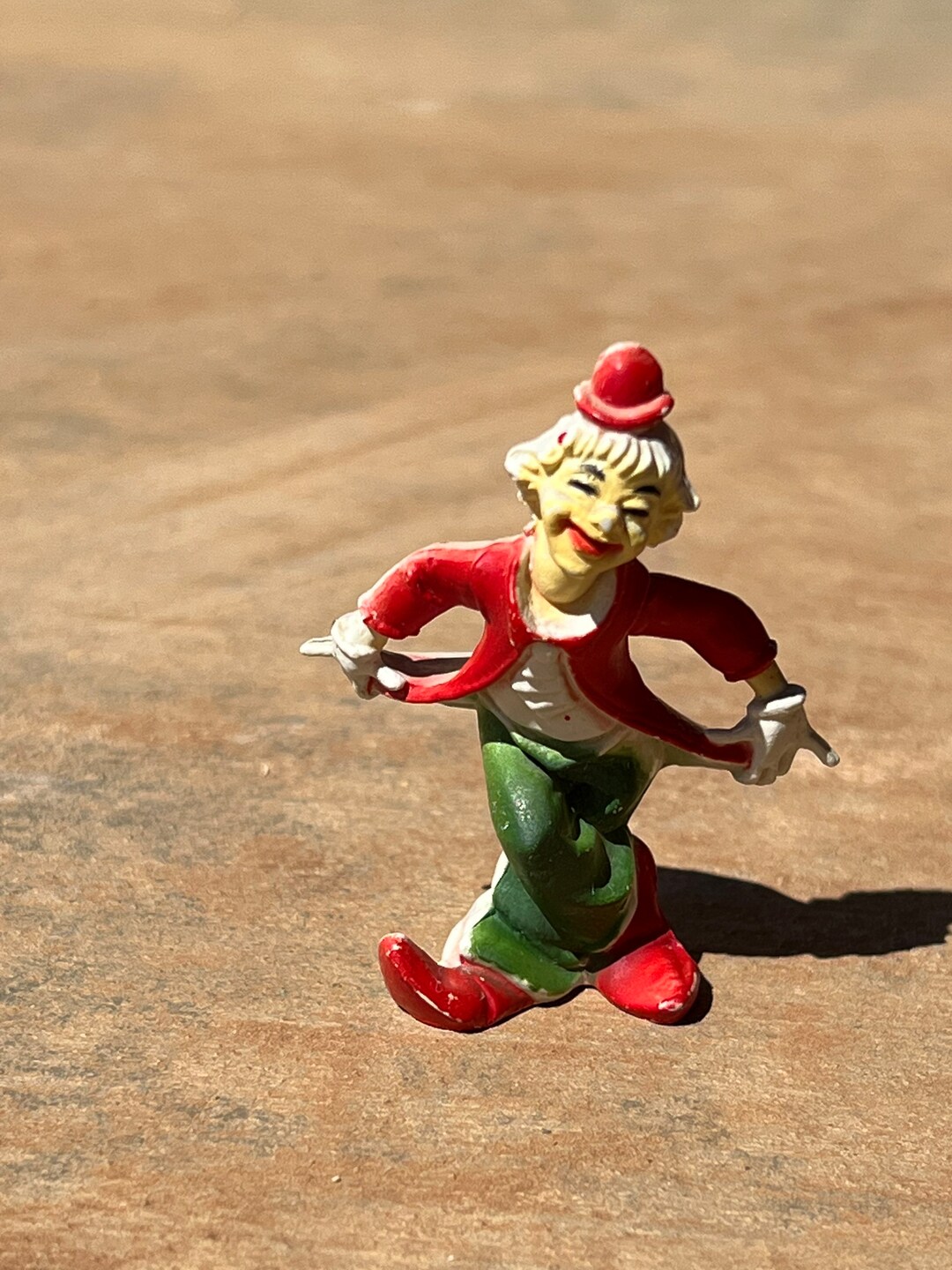 VINTAGE CLOWN Figurines,vintage Clown Doll,old Clown Figurines,vintage ...