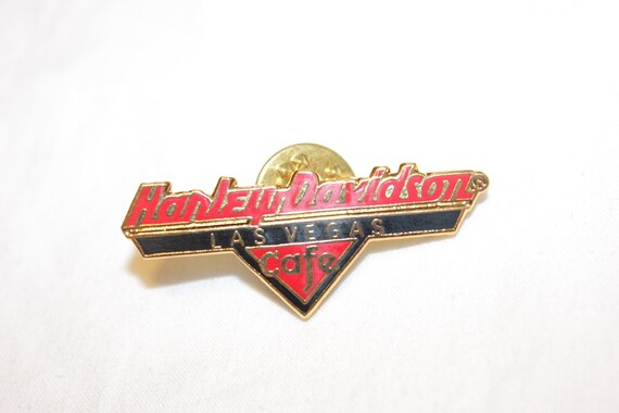 Antique Harley Davidson Pins Vintage #1 Leavens Harley Davidson Pin