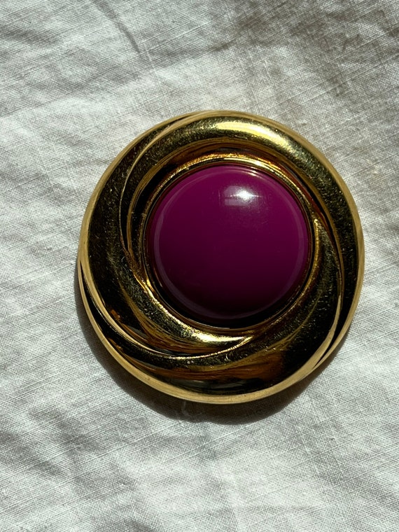 Vintage brooch - big - Gem