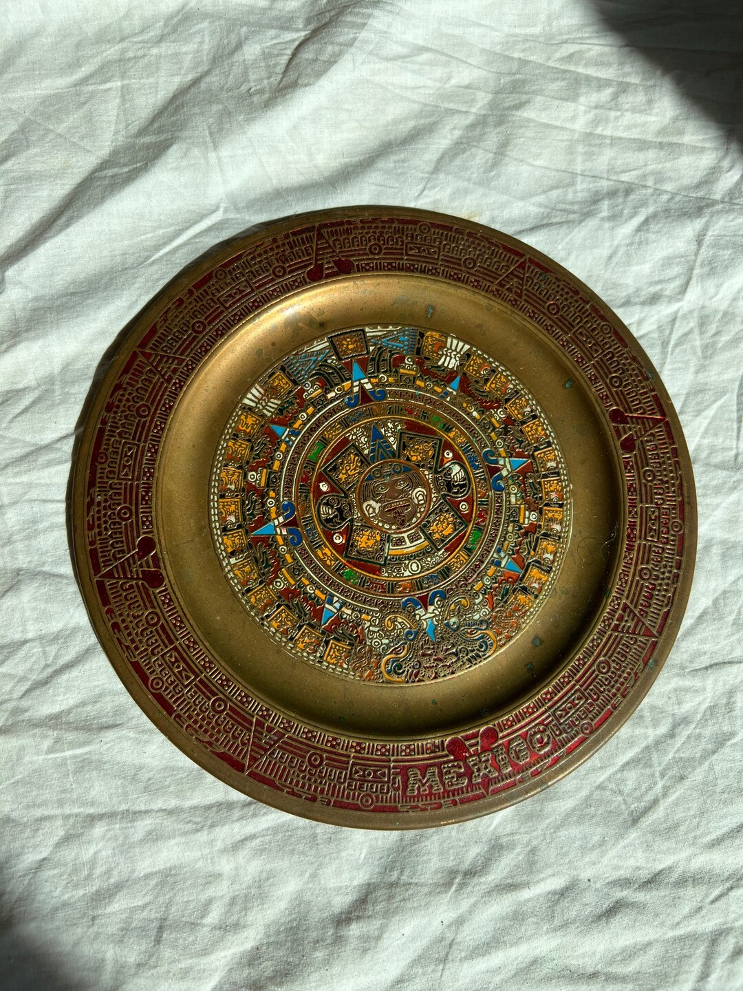 VINTAGE MAYAN Calendar,vintage Mayan Calendar Decor,vintage Aztec ...