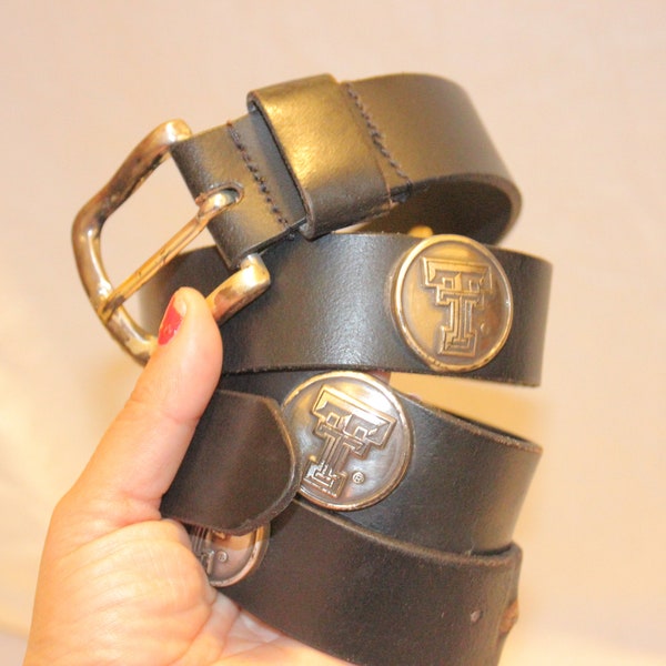 Texas Tech Belt Buckle - Etsy