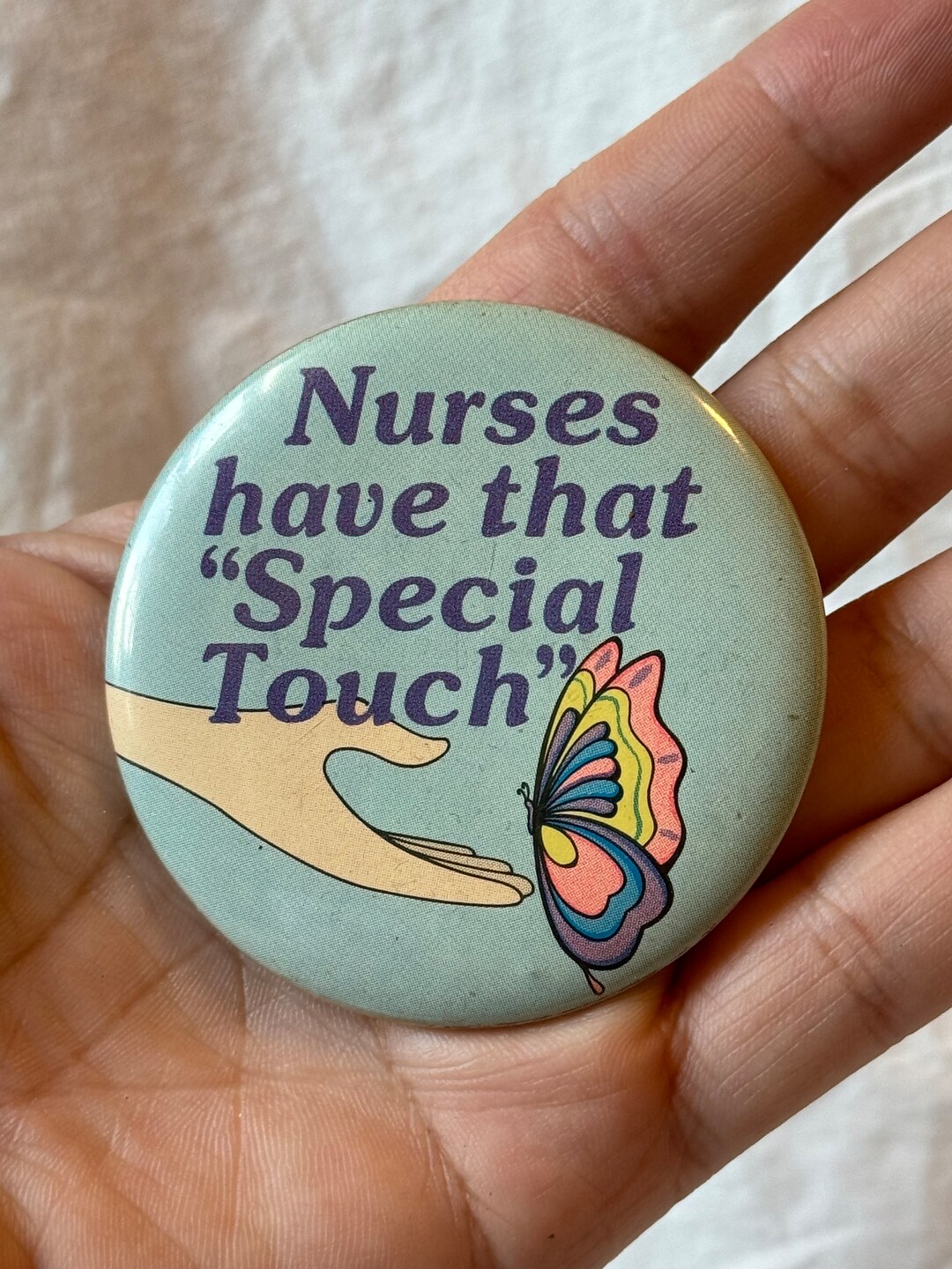 VGT NURSE Magnet,vintage Nurse Button Magnet,vintage Nurse Button ...