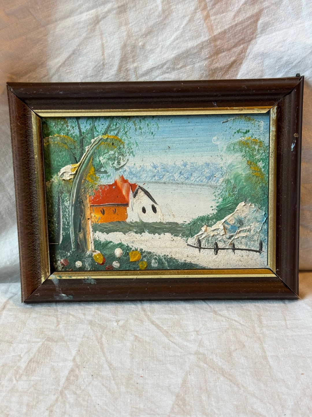 VGT OIL Painting,vintage Oil Painting Nature,vintage Nature Painting ...
