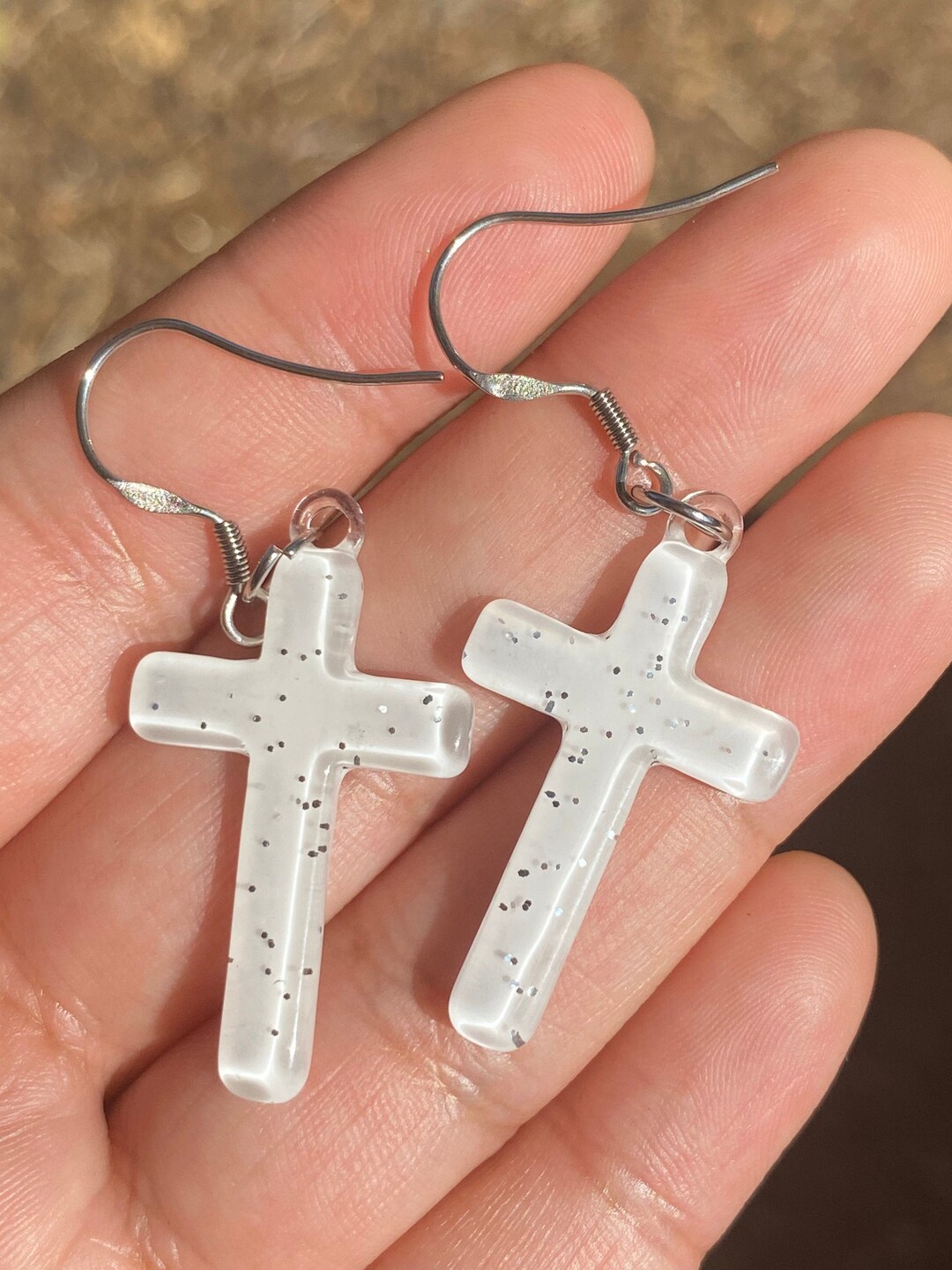 EMO CROSS Earringscross Earrings Cheapcross Earrings - Etsy