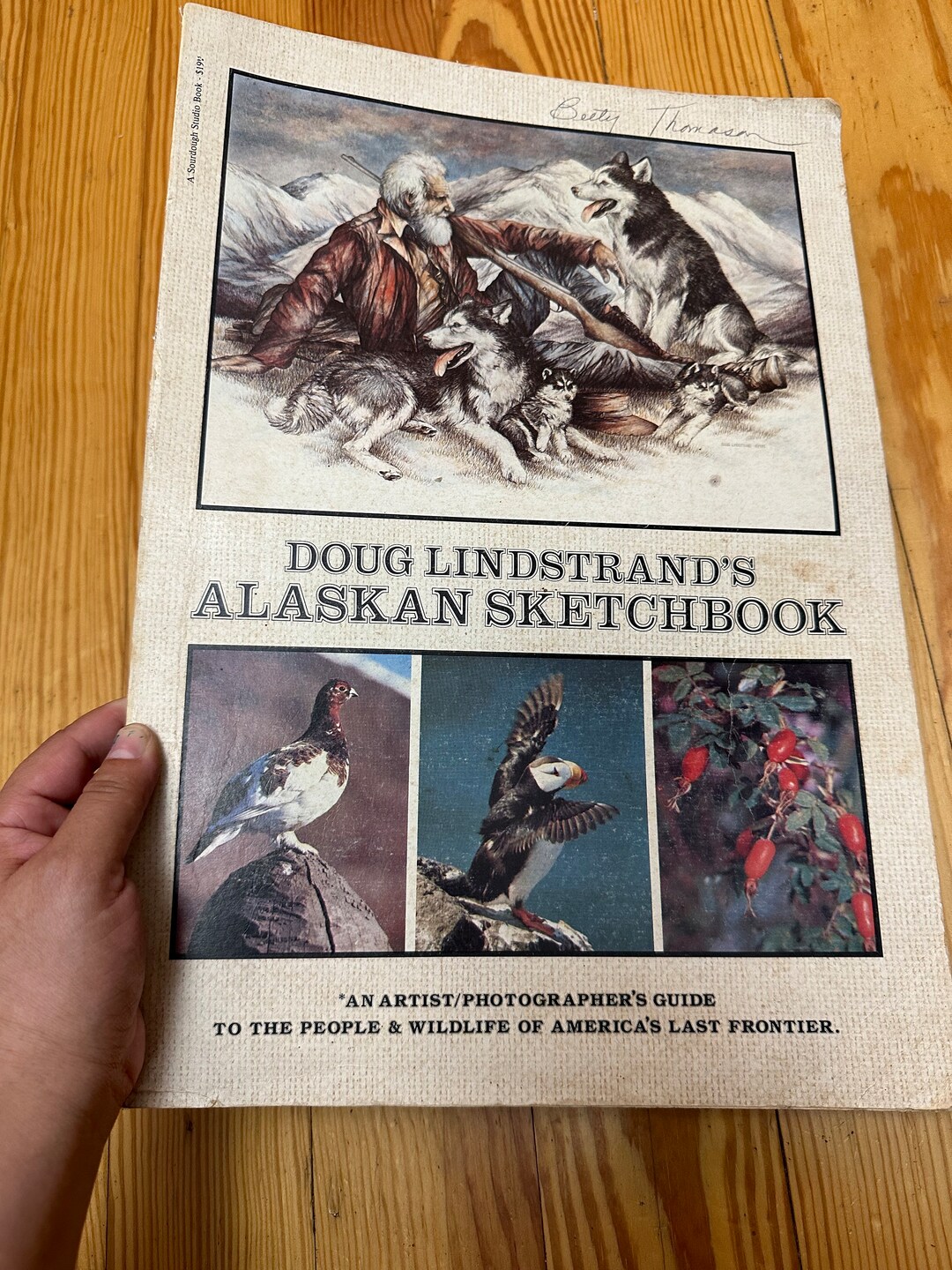 VINTAGE SKETCH ALASKA Animals Book,vintage Sketch Alaska Bear Book ...