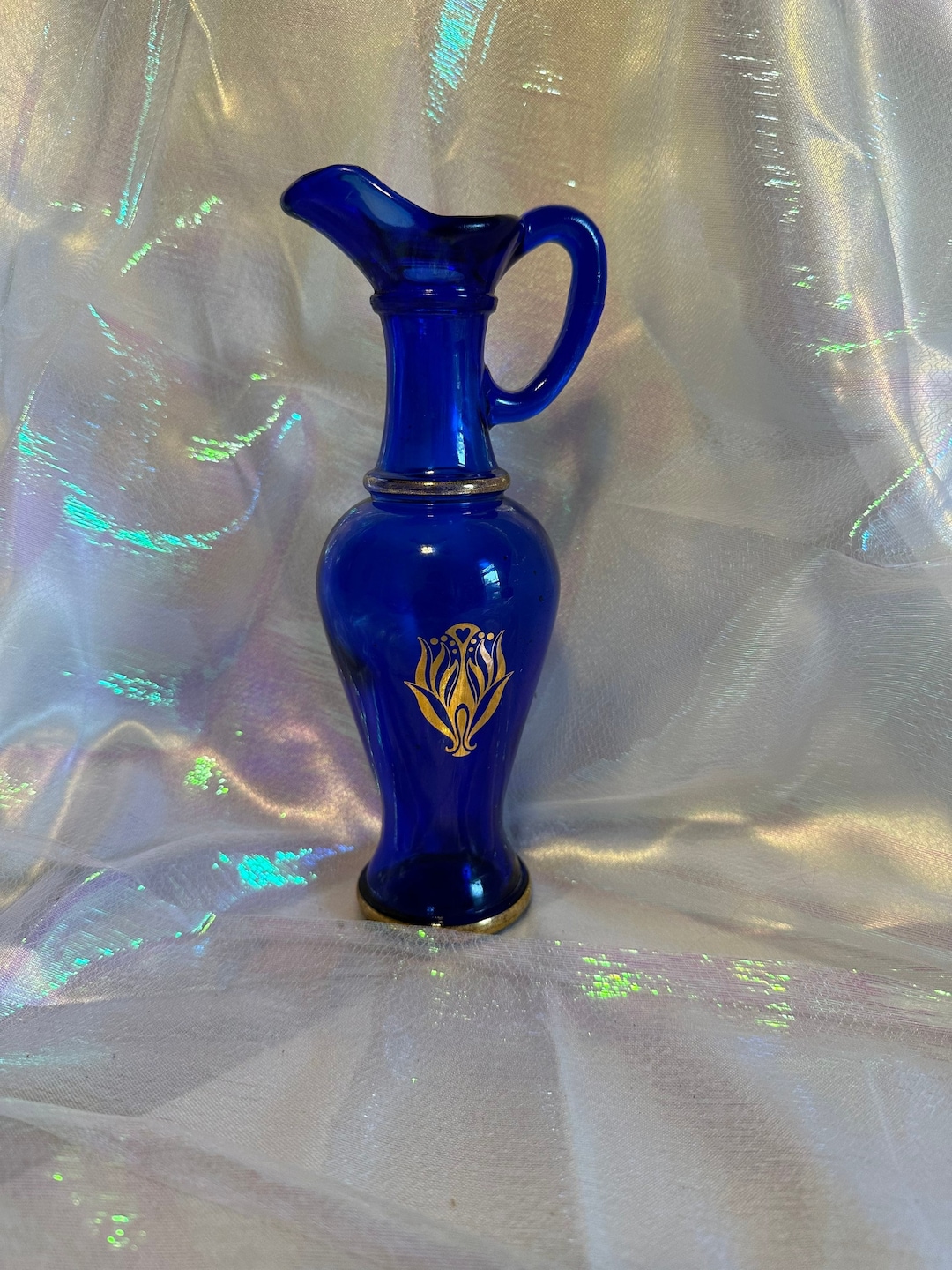 VINTAGE COBALT BLUE Vase,vintage Avon Blue Bottle,vintage Glass Cobalt ...