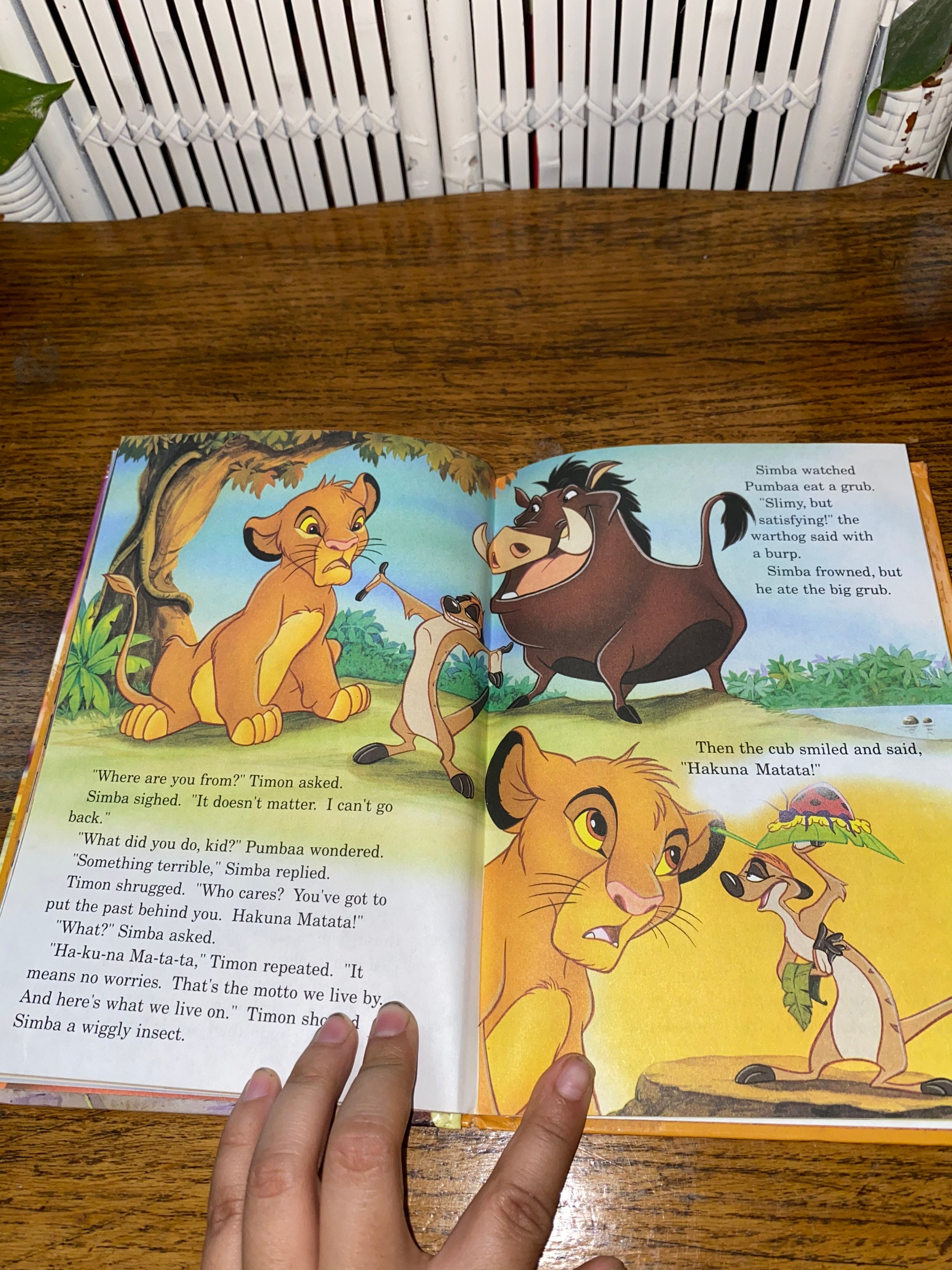 Lion King Vintage Booklion King Children Bookvintage Lion Etsy