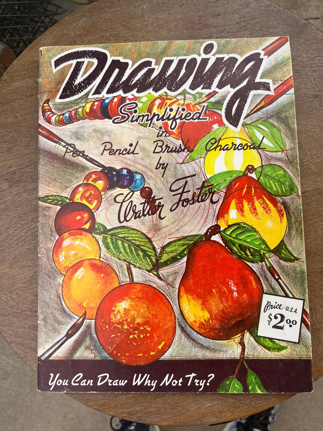 1970s,walter FOSTER DRAWING Book,walter Foster Draw Books,vintage ...