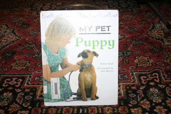 My PET PUPPY Bookpuppy Bookdog Bookpuppies Bookchildren | Etsy