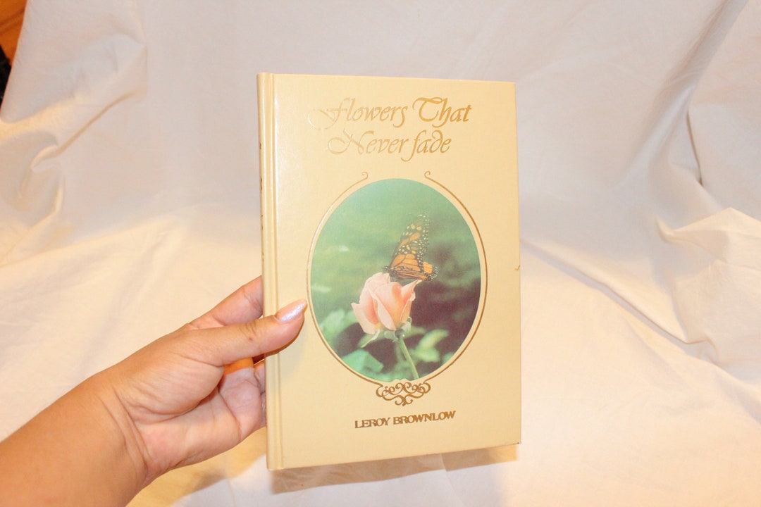 VGT CHRISTIAN FLOWER Book,vintage Christian Devotion Book,vintage ...