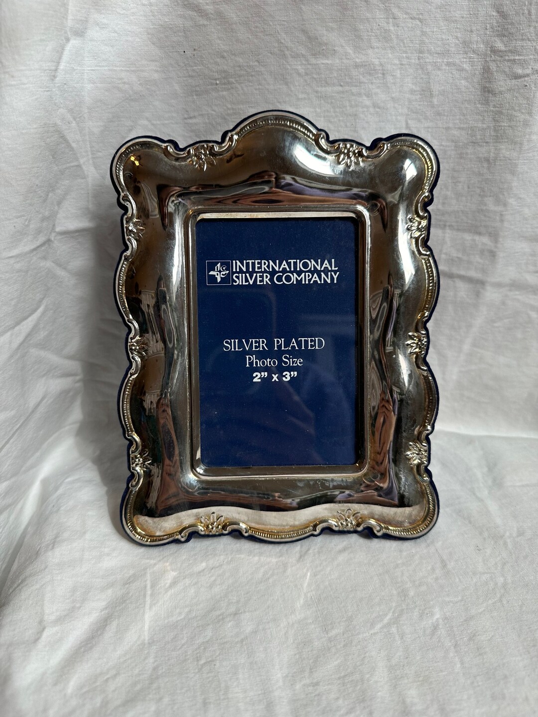 VINTAGE SILVER VELVET Frame,vintage Silver Plated Photo Frame,vintage ...