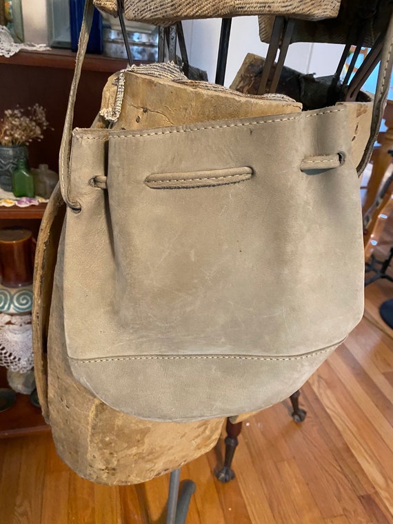 BUCKET BAG VINTAGE,bucket bag leather,bucket bag wome… - Gem
