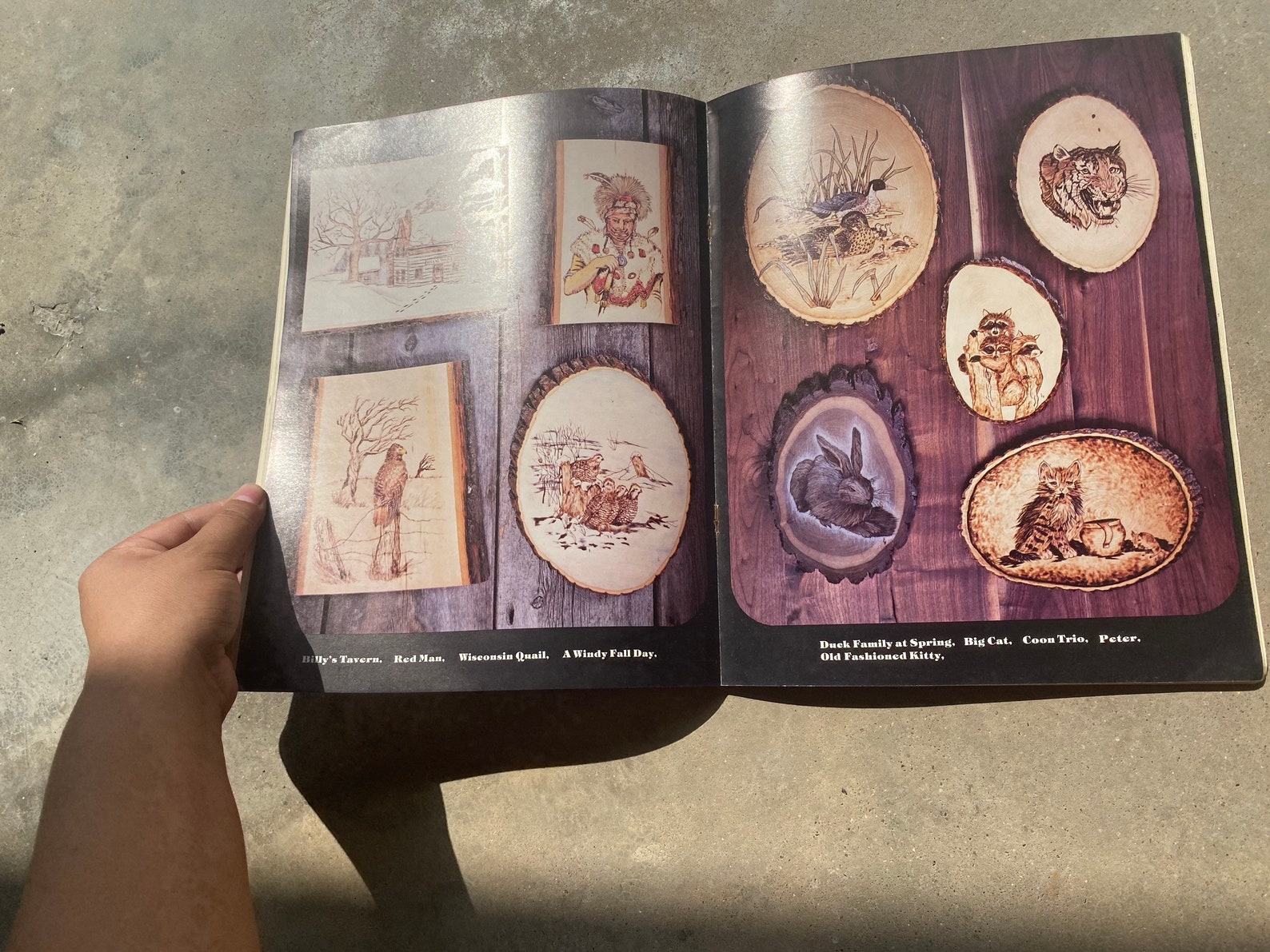 1970swoodburning Bookwoodburning Artvintage Woodburning - Etsy