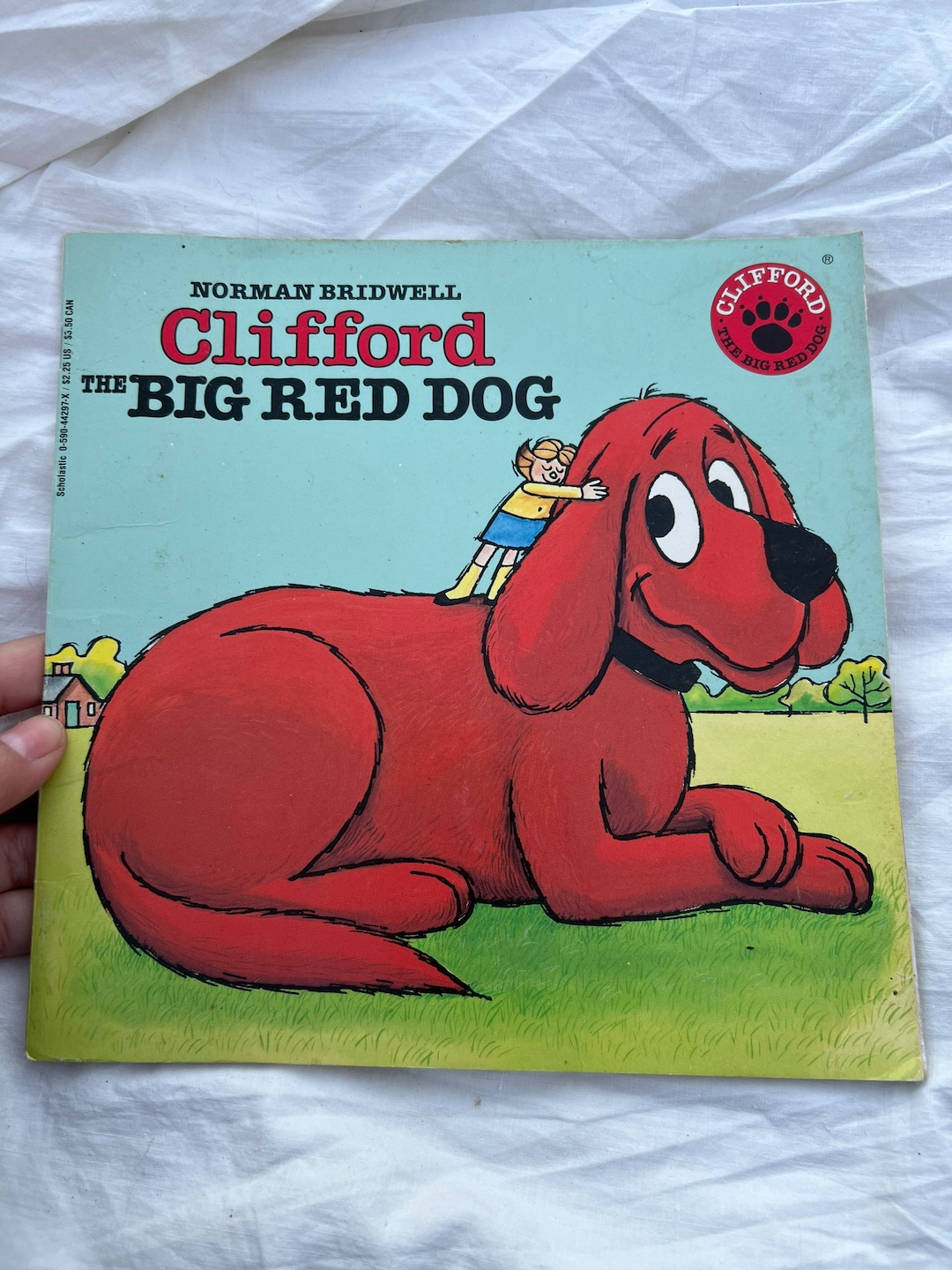VINTAGE CLIFFORD DOG Book,vintage Clifford Big Red Dog Book,clifford ...