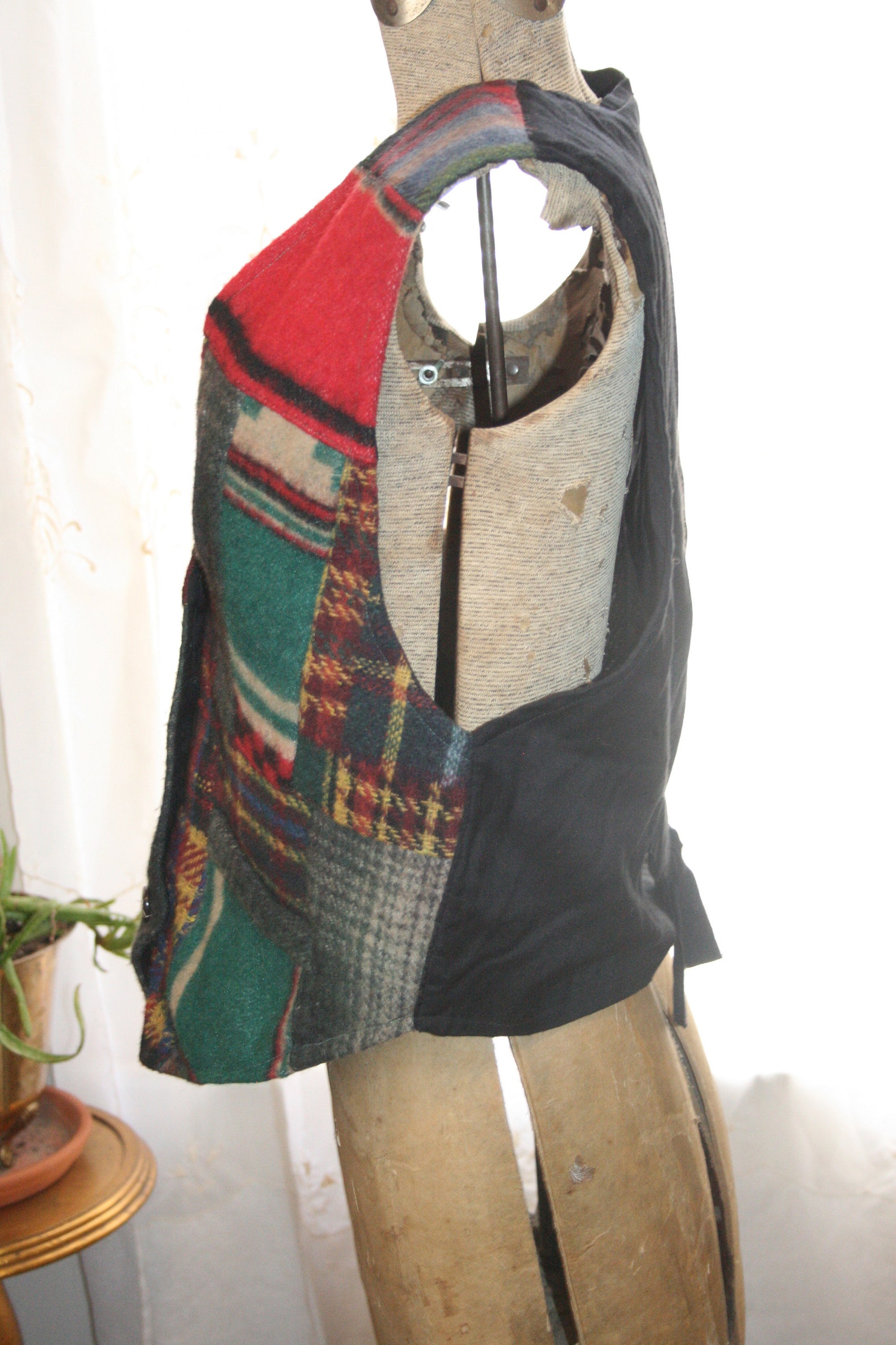 HIPPIE ROCKER Vesthipster Vestpunk Vesthippie Vestbohemian - Etsy