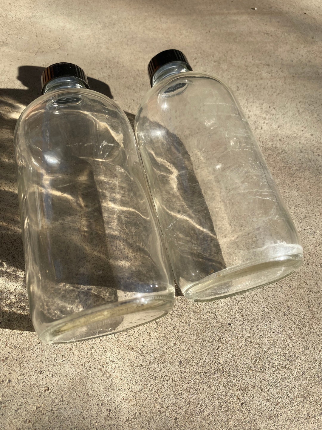 60s,set RETRO Bottles,vintage Bottles,glass Vintage Bottles,vintage Ivy ...