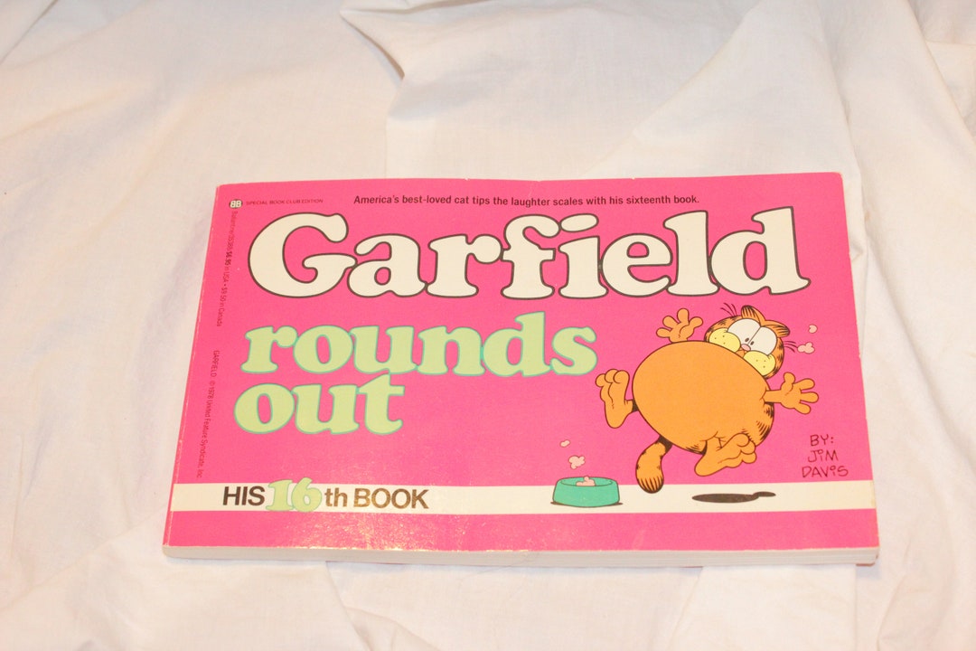 VGT GARFIELD COMIC Book,vintage Garfield Cartoon Comic Book,vintage ...