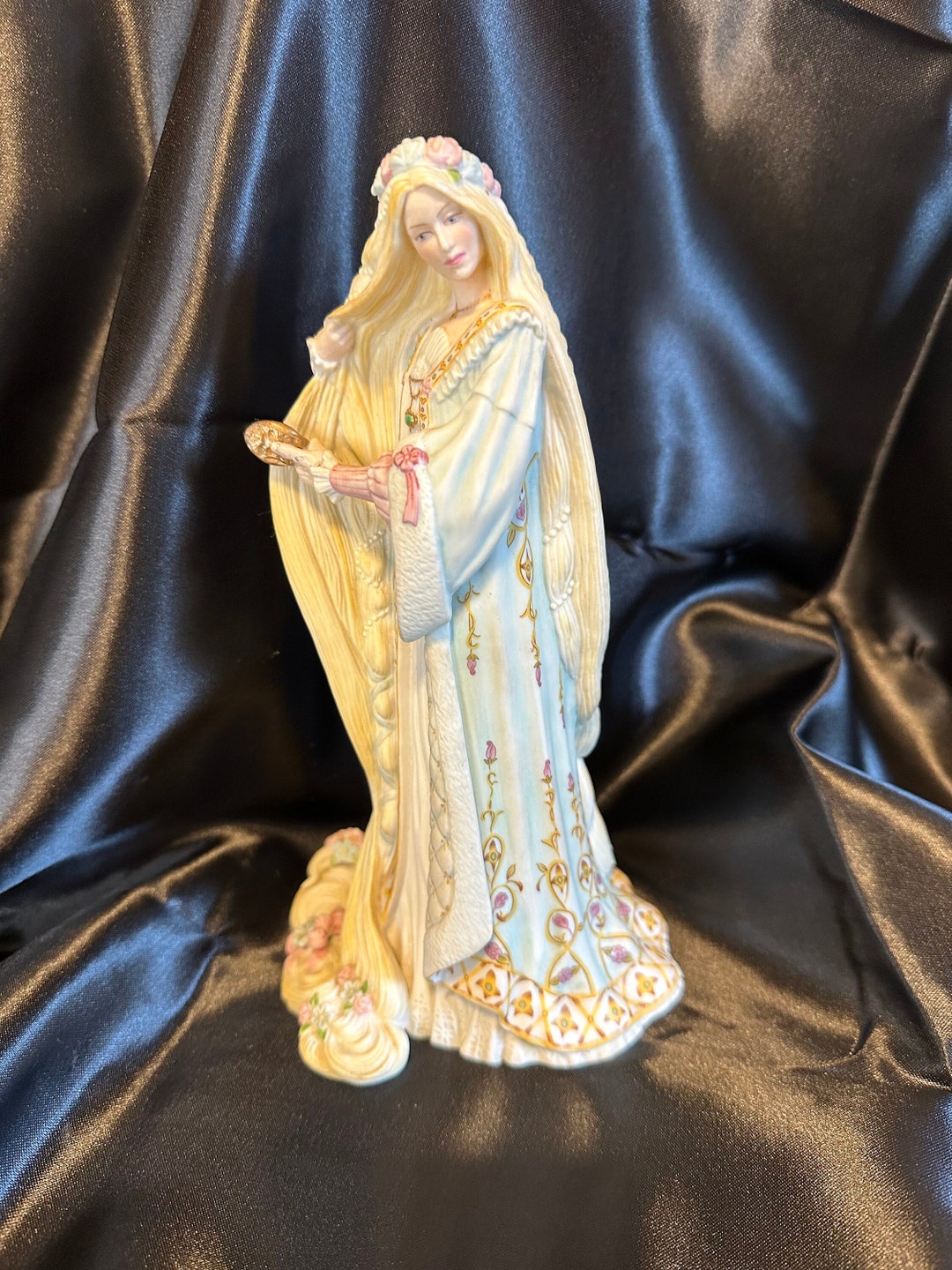 VINTAGE PRINCESS Rapunzel,lenox Princess Rapunzel Figurine,lenox Princess Rapunzel Statue ...