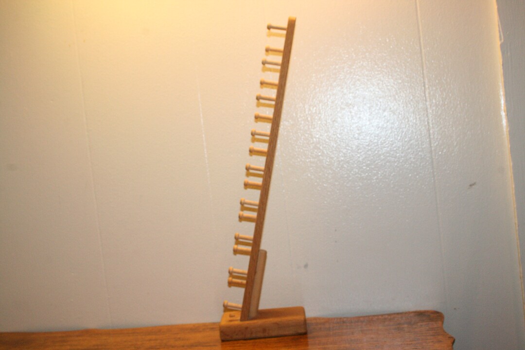 WOOD PEG Organizer,wood Peg Rack,key Holder, Jewelry Holder,kitchen ...