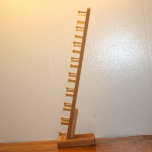 WOOD PEG Organizer,wood Peg Rack,key Holder, Jewelry Holder,kitchen ...