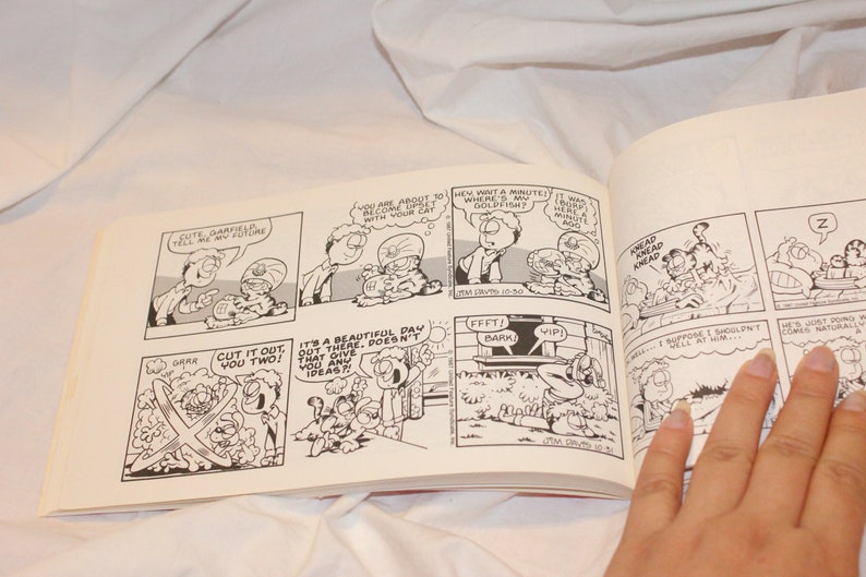 VGT GARFIELD COMIC Book,vintage Garfield Cartoon Comic Book,vintage ...