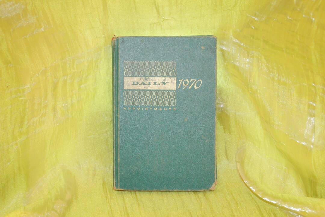 70S VGT JOURNAL Notebook,travel Journal Vintage,vintage Stationery ...