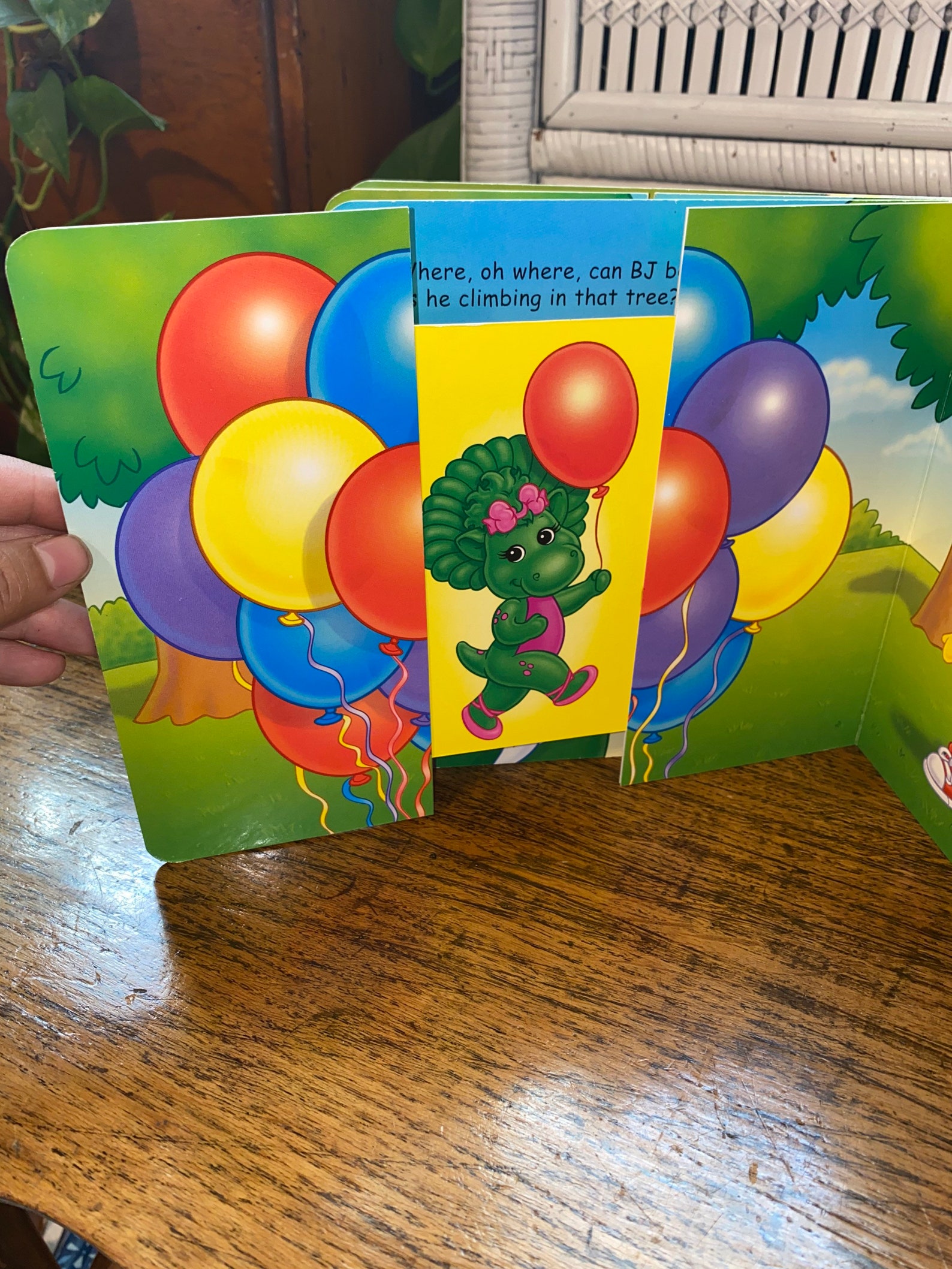 BARNEY PUPPET Show Bookvintage Barney Bookbarney Bookbarney | Etsy