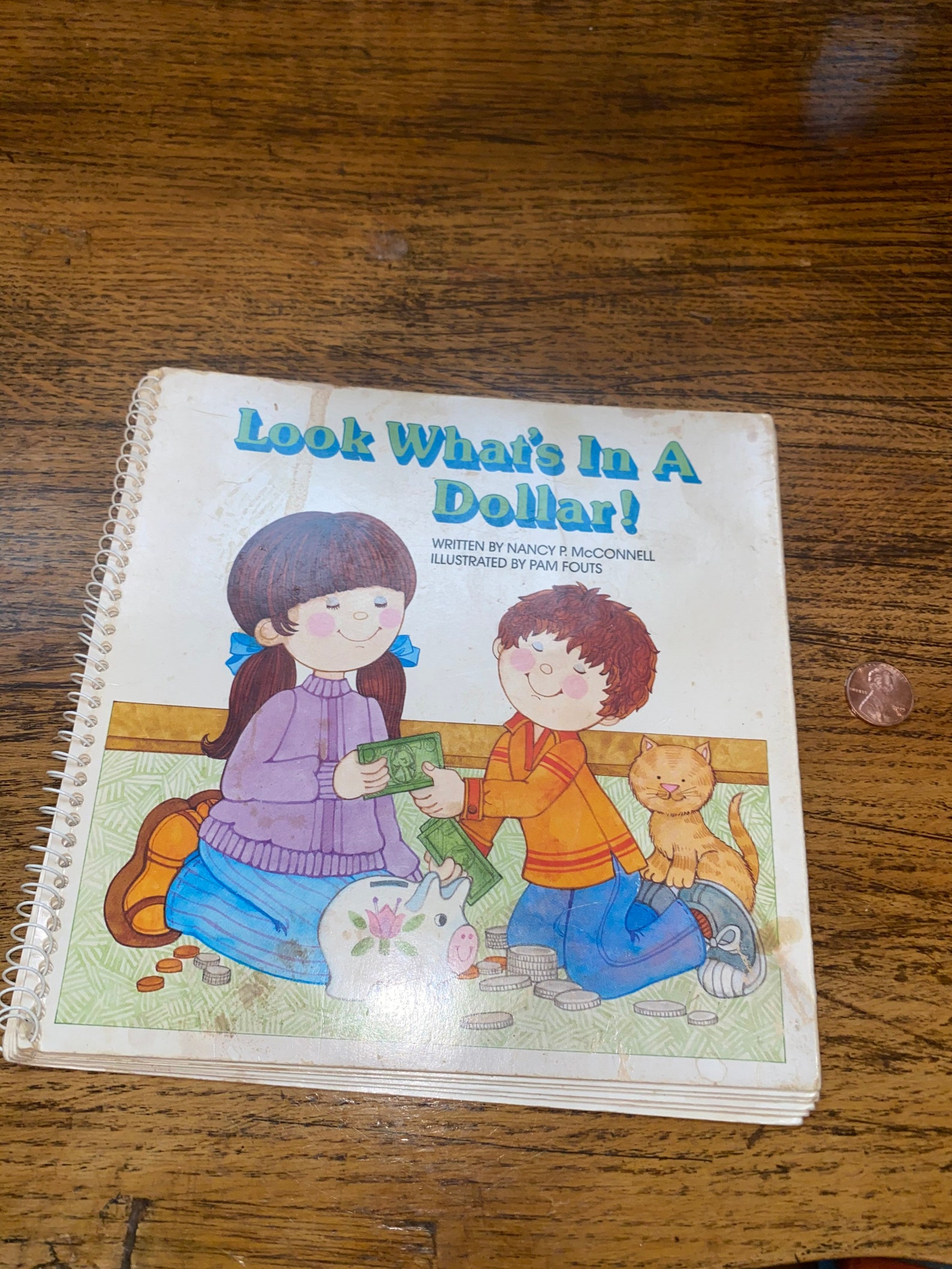 VINTAGE CHILDREN COIN Book,vintage Change Children Book,vintage Dollar ...