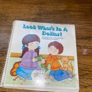 VINTAGE CHILDREN COIN Book,vintage Change Children Book,vintage Dollar ...