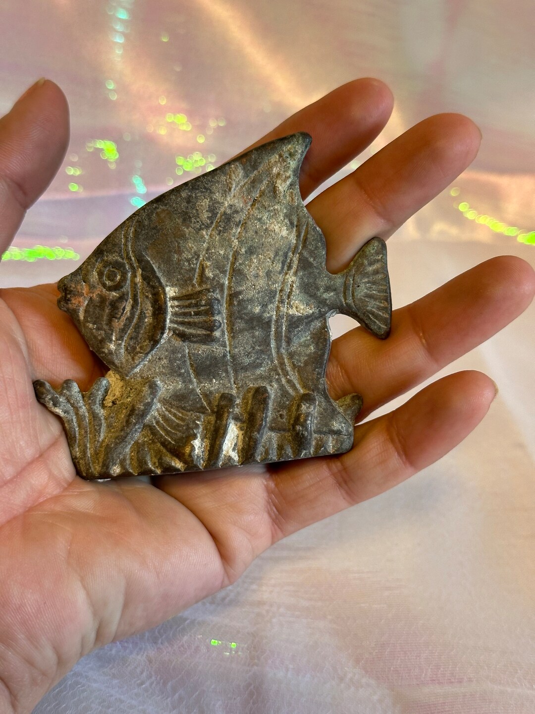 VINTAGE FISH Paperweight,vintage Tropical Fish Paperweight,vintage Fish ...