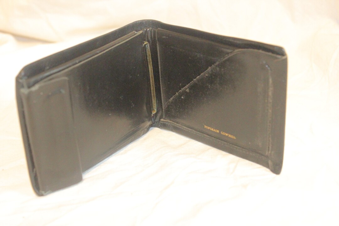 VGT LEATHER Wallet,vintage Billfold Men Wallet,vintage Leather Wallet ...