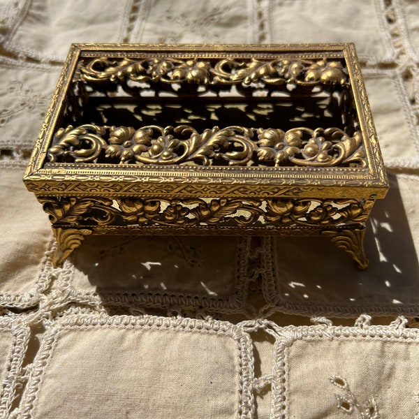 Filigree Tissue Box - Etsy