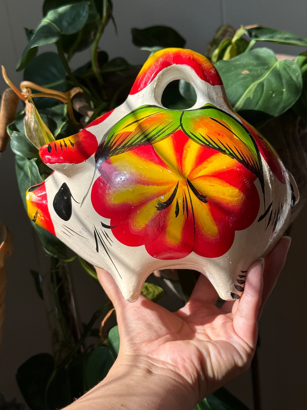 VINTAGE FOLK Pig,vintage Mexican Folk Art Pig,vintage Mexican Pig ...