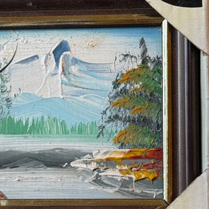 VGT OIL Painting,vintage Oil Painting Nature,vintage Nature Painting ...