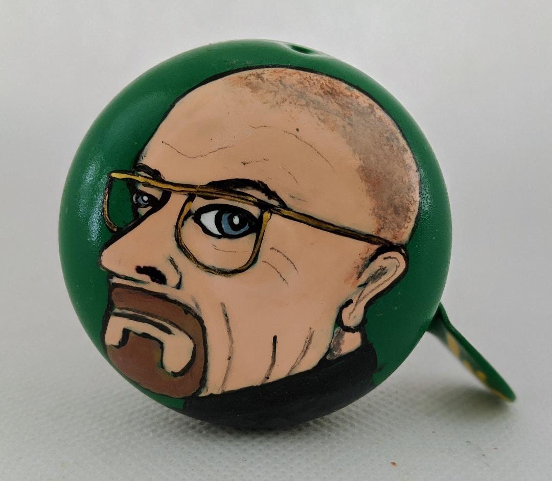 Bike Bell, Breaking Bad, Walter White, Heisenberg, Bike Accessories ...