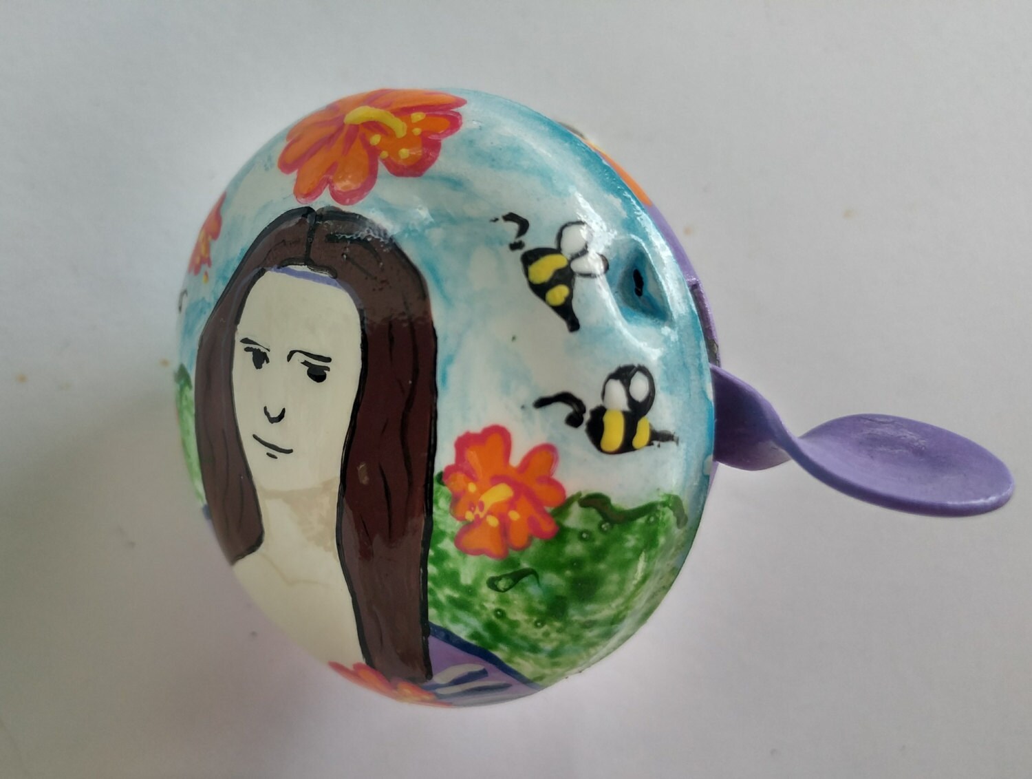 Mona Lisa, Mona Lisa Painting, Bicycle Bells, Bicycle Accessories ...