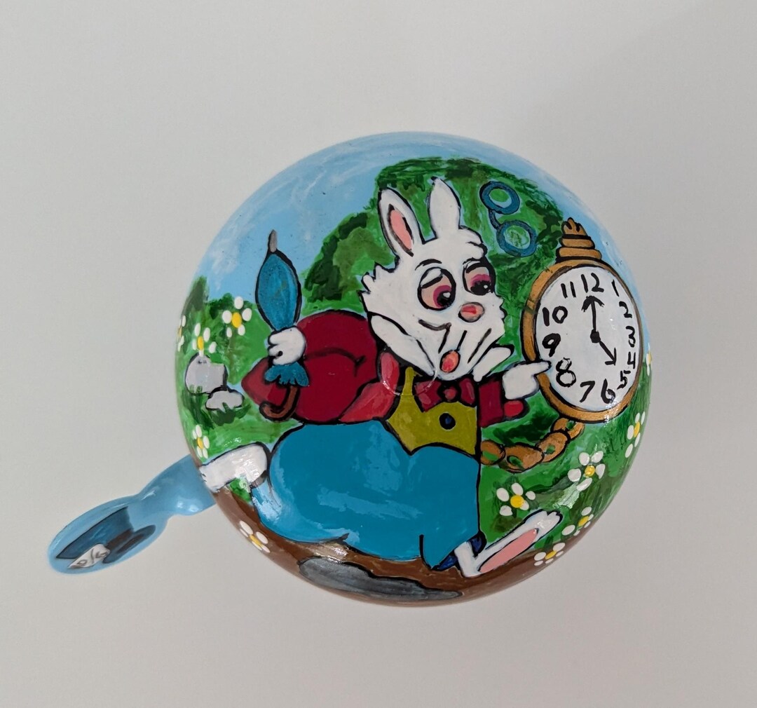 Alice in Wonderland, Bicycle Bell, Bike Bell, Rabbit, Teaparty, Mad ...