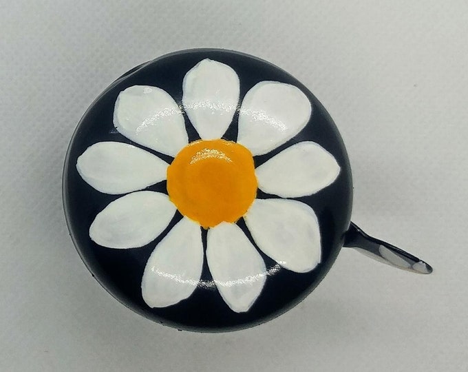 Daisy, Bike Bell, Bicycle Bell, Painted Daisy, Painted Daisies, White ...