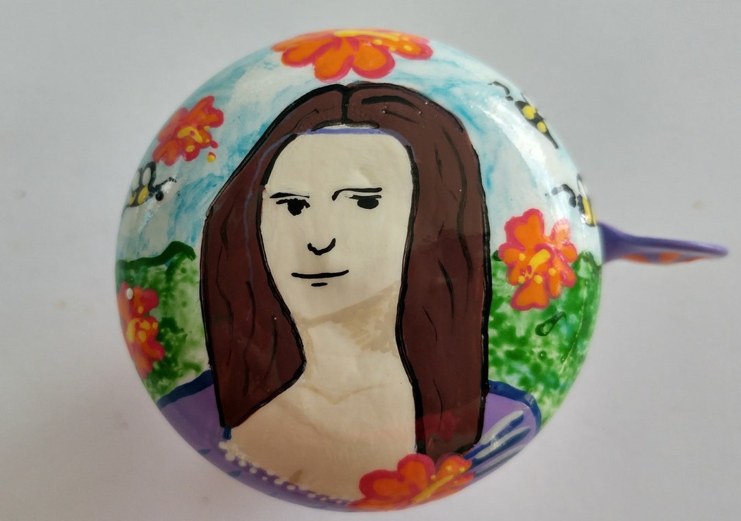 Mona Lisa, Mona Lisa Painting, Bicycle Bells, Bicycle Accessories ...