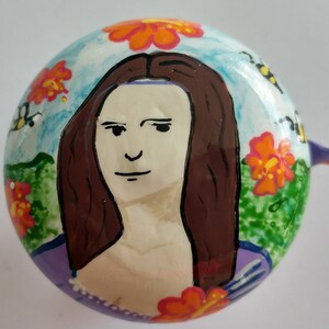 Mona Lisa, Mona Lisa Painting, Bicycle Bells, Bicycle Accessories ...
