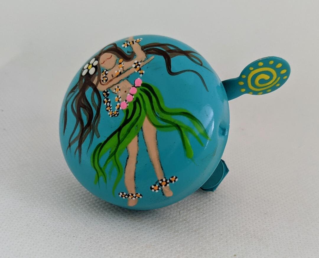 Hawaiian Hula Girl Bike Bell Bicycle Accessories Pin-up | Etsy
