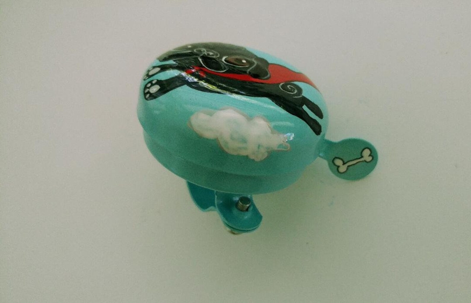 Dog Pug Art, Black Pug, Bicycle Bell, Flying Dog, Pug Dog, Bike ...