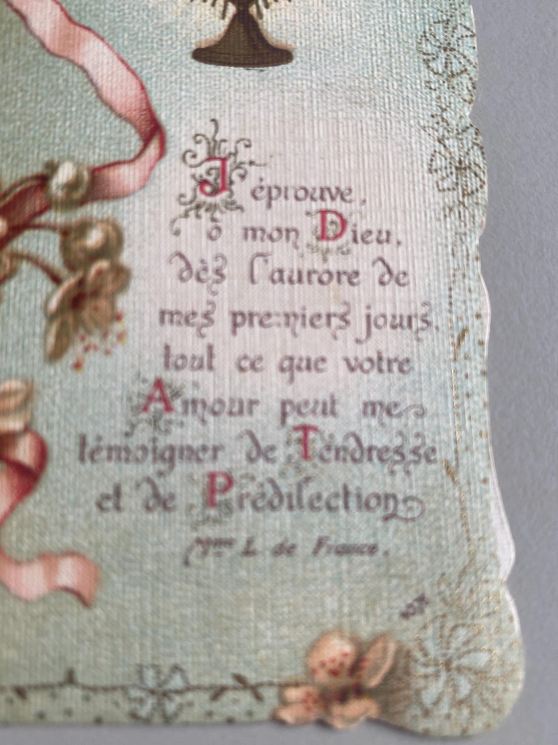 Die Cut Religious Prayer Card, Holy Communion, the Eucharist - Etsy