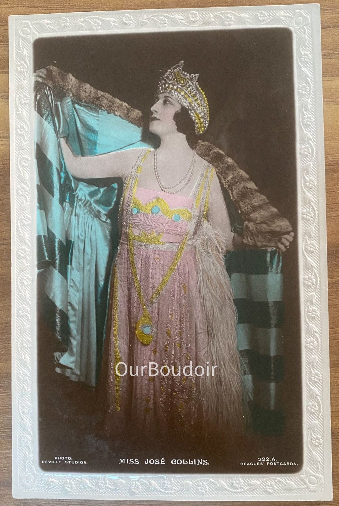 Jose Collins Postcard, English Actress, Glamorous, Théâtre, Belle ...