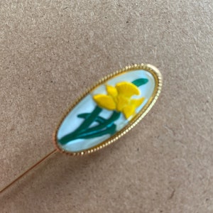 Stick Pins Hat Pins Flowers Rose Quartz Butterfly Mid - Etsy