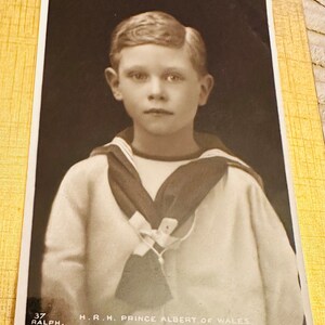 Prince Albert of Wales, Future King George VI, Father Queen Elizabeth ...