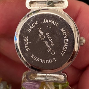 Jewel Time Vintage Watch With Natural Amethyst - Etsy