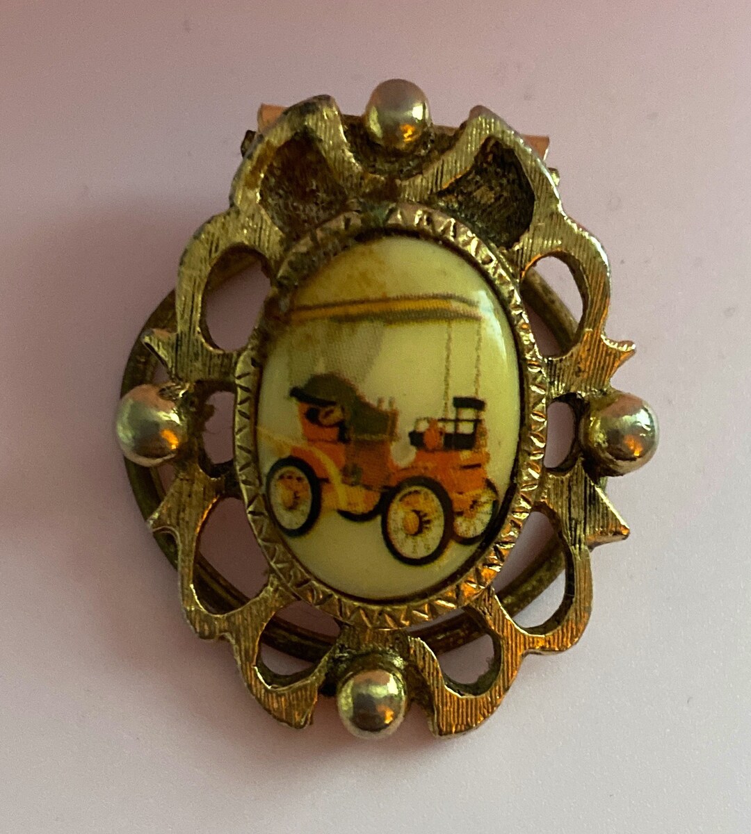 Vintage Car Scarf Clasp, 1940s Jewellery - Etsy