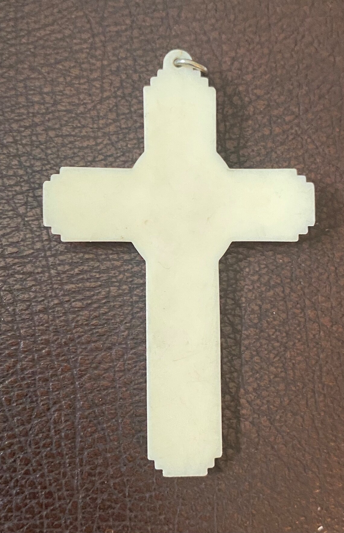 Art Deco French Bakelite Carved Cross, Religious Gift - Etsy