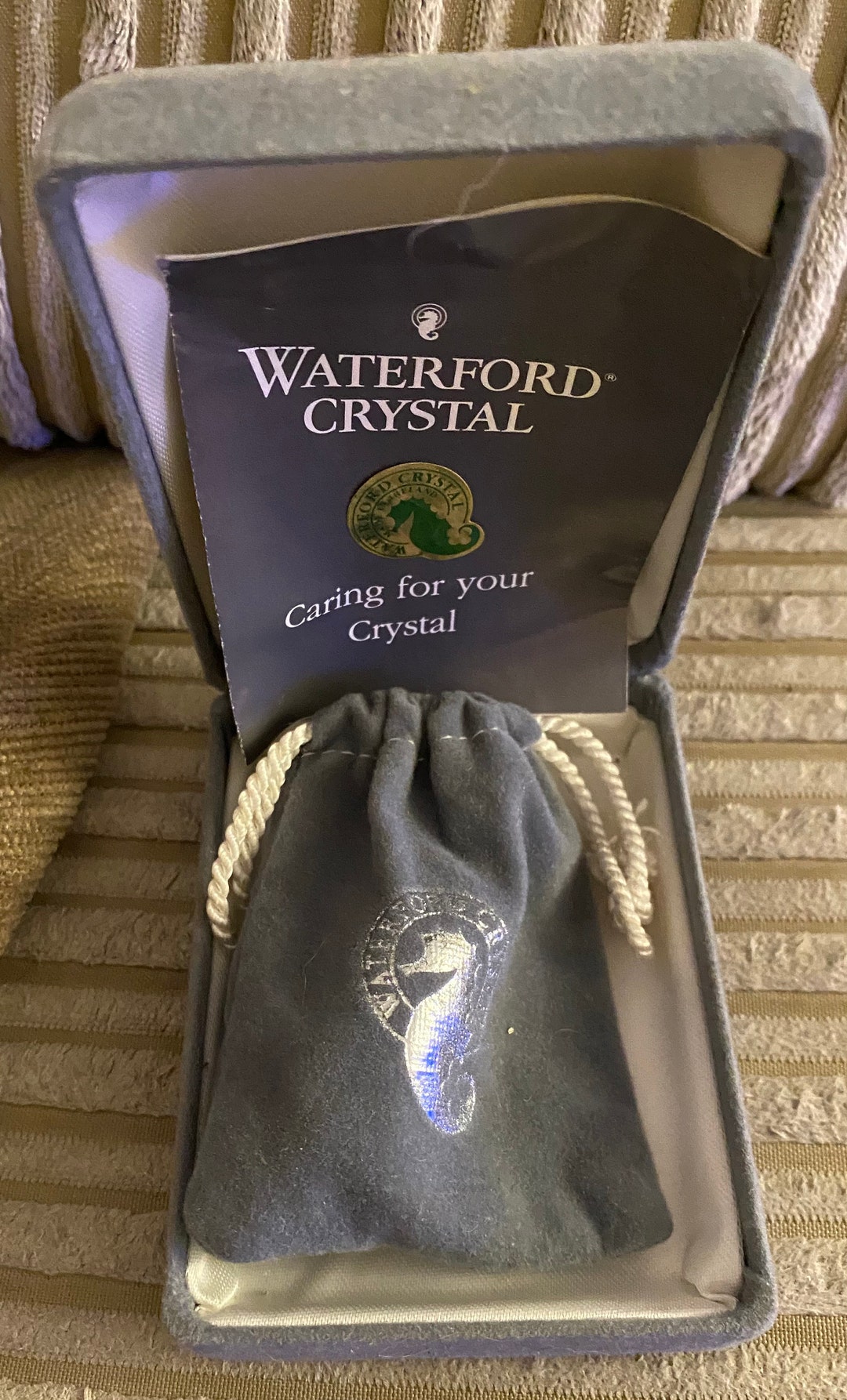 Crystal Glass Thimble, Waterford Irish, Vintage Collectible Boxed - Etsy